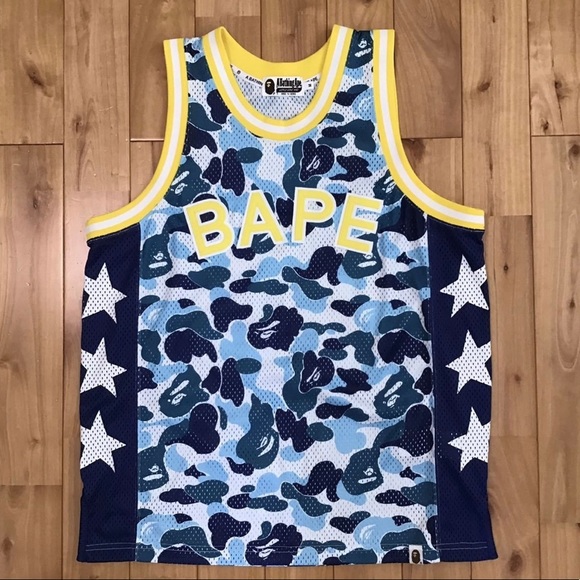 Bape | Shirts | Bape Abc Basketball Jersey | Poshmark